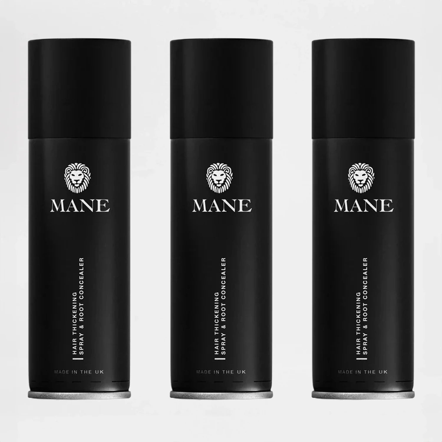 Mane Hair Thickening Spray & Root Concealer 200 ml x 3 – Mane Europe